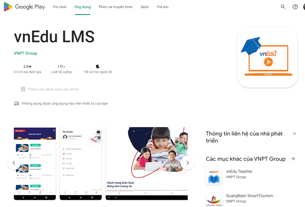 vnEdu LMS là gì? Hướng dẫn đăng nhập và cài đặt App - VNPT AD
